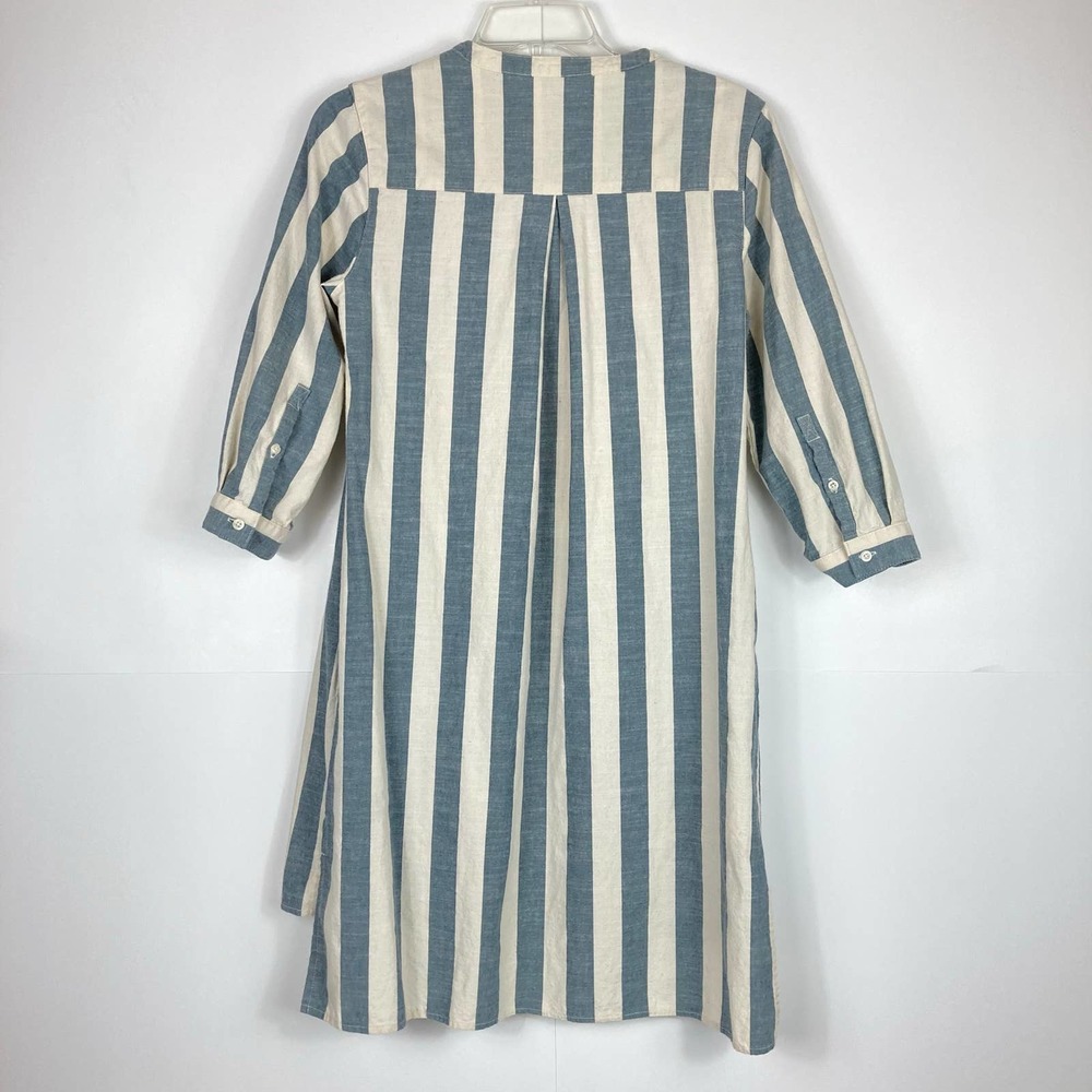 Anthro Isabella Sinclair Nilima Stripe Tunic Dress - Gem